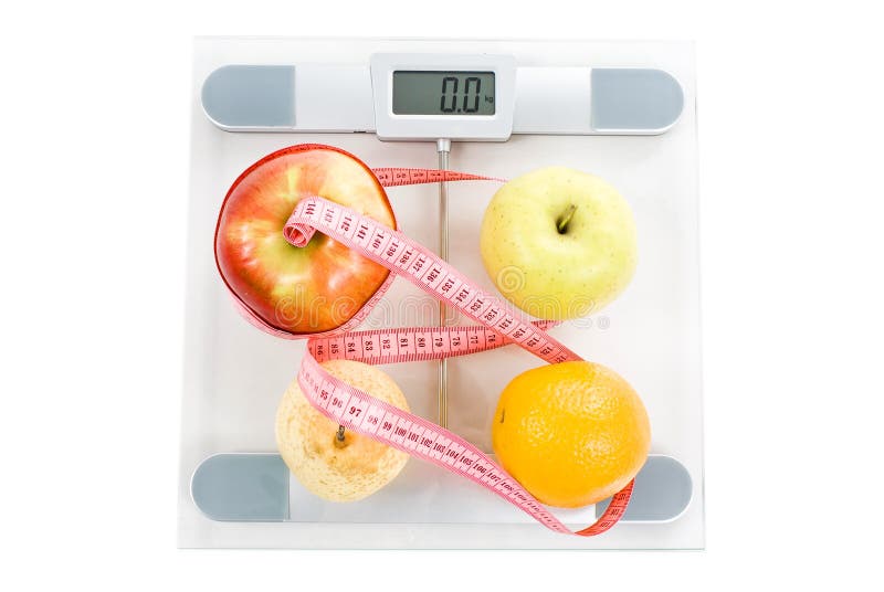 Healthy fruits with scale stock photo. Image of fresh - 22881828