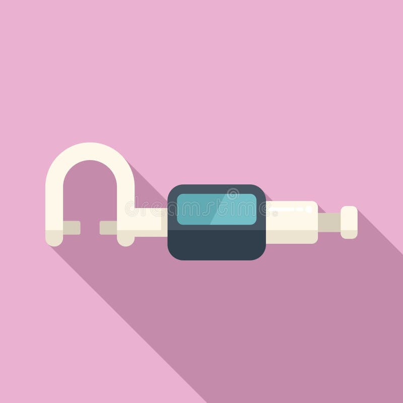 Scale Accuracy Micrometer Icon Flat Vector. Digital Device Stock ...