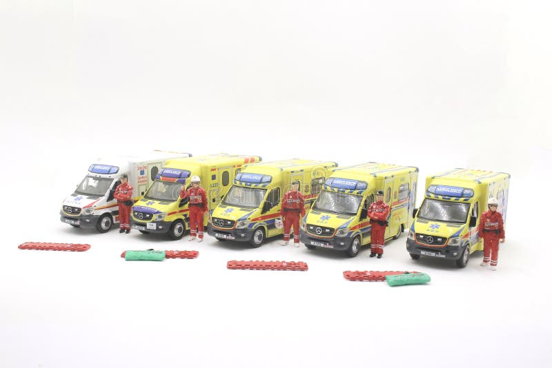 A Scale of Ambulance Car of Mini Model Editorial Photo - Image of ...