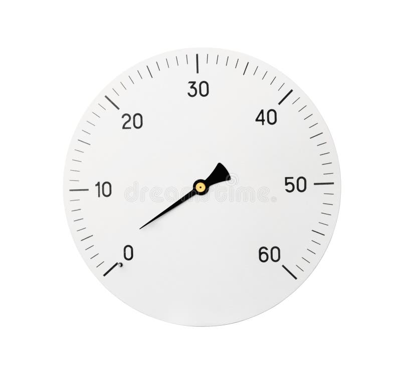 Scale Arrow Isolated on White Stock Photo - Image of fuel, control ...