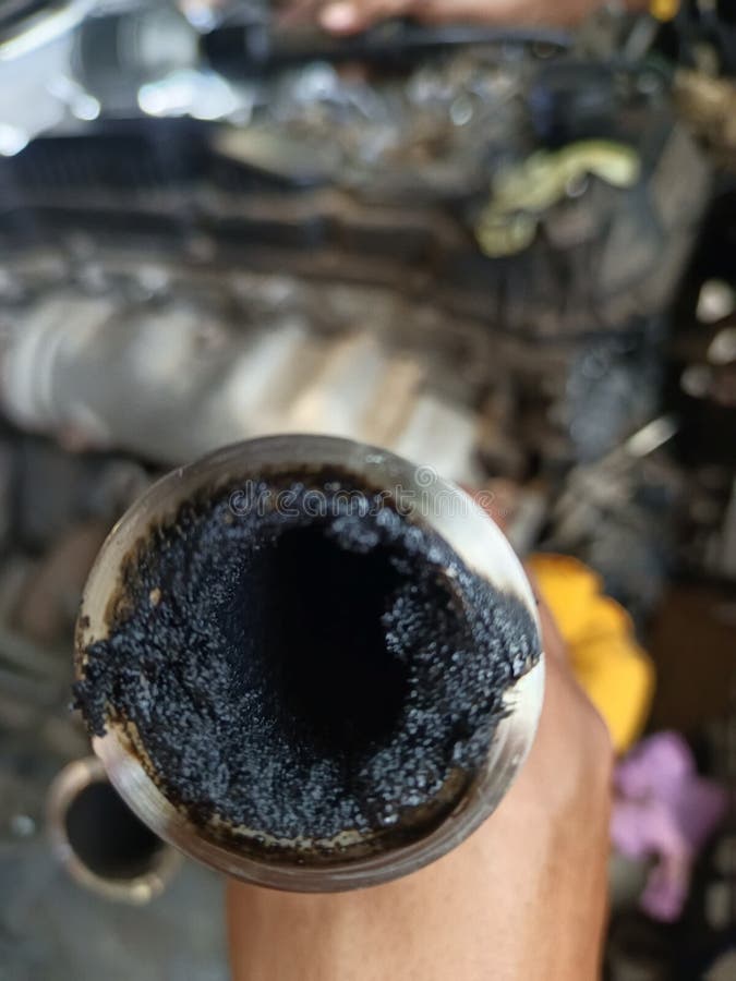 Scale from Burning Diesel Engines Stock Image - Image of exhaust ...