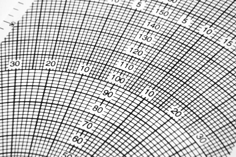 Scale Card on Flight Computer Stock Photo - Image of curve, card: 360014