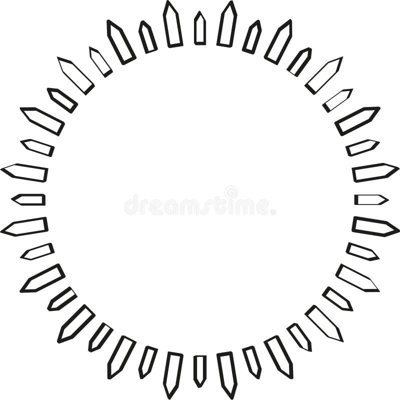 Scale circle border stock vector. Illustration of design - 117026963