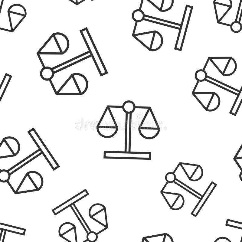 Scale Comparison Icon in Comic Style. Balance Weight Vector Cartoon ...