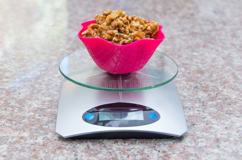 Scale and cookies stock photo. Image of life, napkin - 55541252