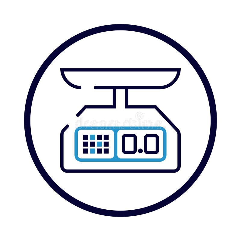 Scale, Digital Scale, Kitchen Scale, Kitchen Scale Icon Stock Vector ...