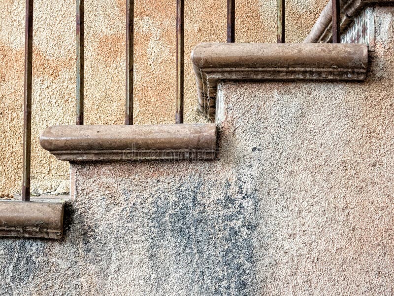 Scale E Pareti Dello Stucco Immagine Stock - Immagine di particolari ...