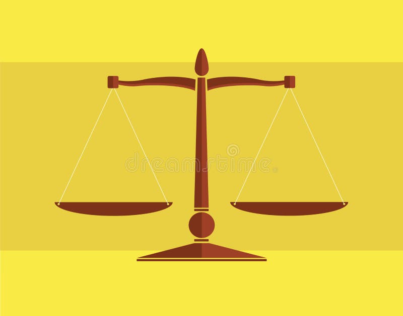 Scale equality stock vector. Illustration of design, judge - 58409025