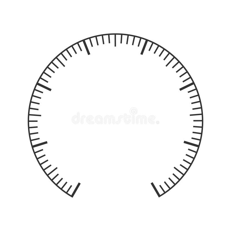 Scale Example of Pressure Meter, Manometer, Barometer, Speedometer ...