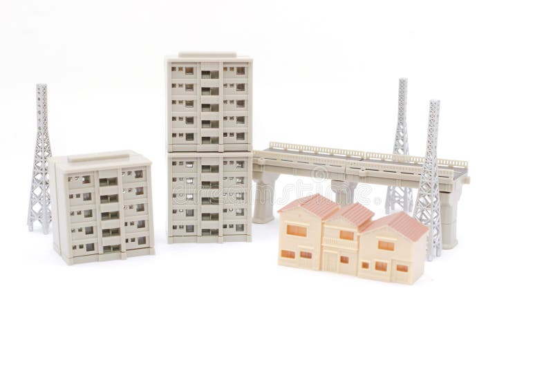 The Scale of Figure Model of Architect Stock Image - Image of ...