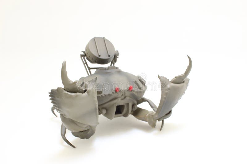 A Scale of Figure Tank Crab on Board Stock Photo - Image of weapon ...