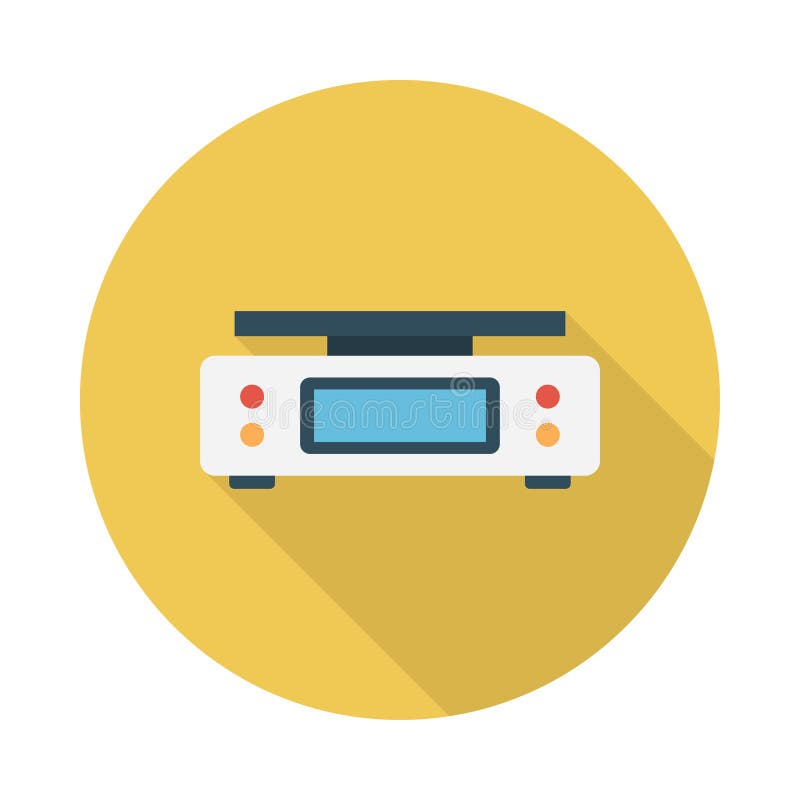 Scale flat vector icon stock vector. Illustration of balance - 157479936