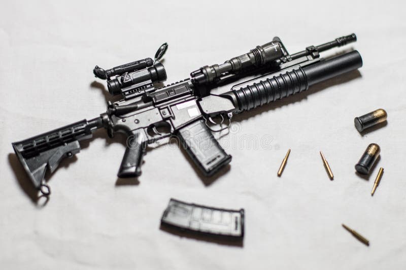 1/6 scale gun stock image. Image of scale, tactical, model - 42637255