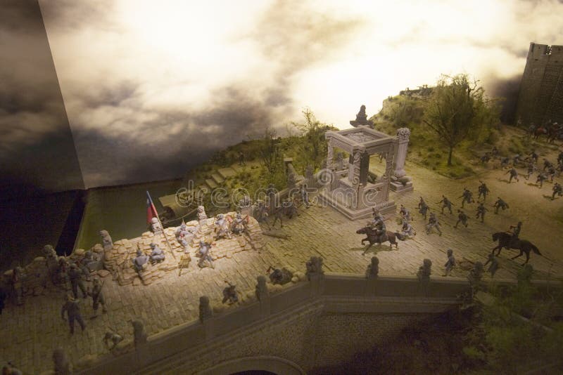 The Scale of History Model of WWII 17 June 2006 Editorial Photography ...