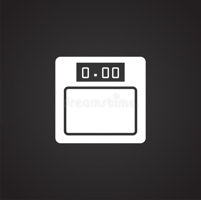 Scale Icon on Background for Graphic and Web Design. Simple ...