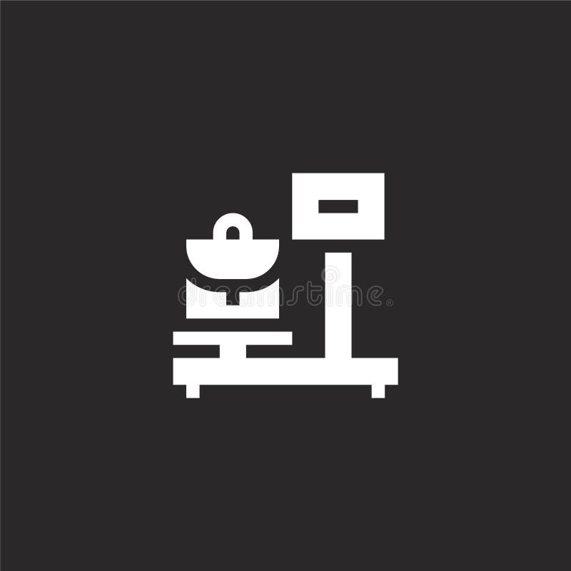 Scale Icon. Filled Scale Icon for Website Design and Mobile, App ...