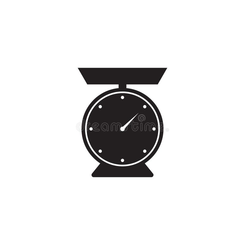 Scale Icon Vector Logo Template Illustration Stock Vector ...