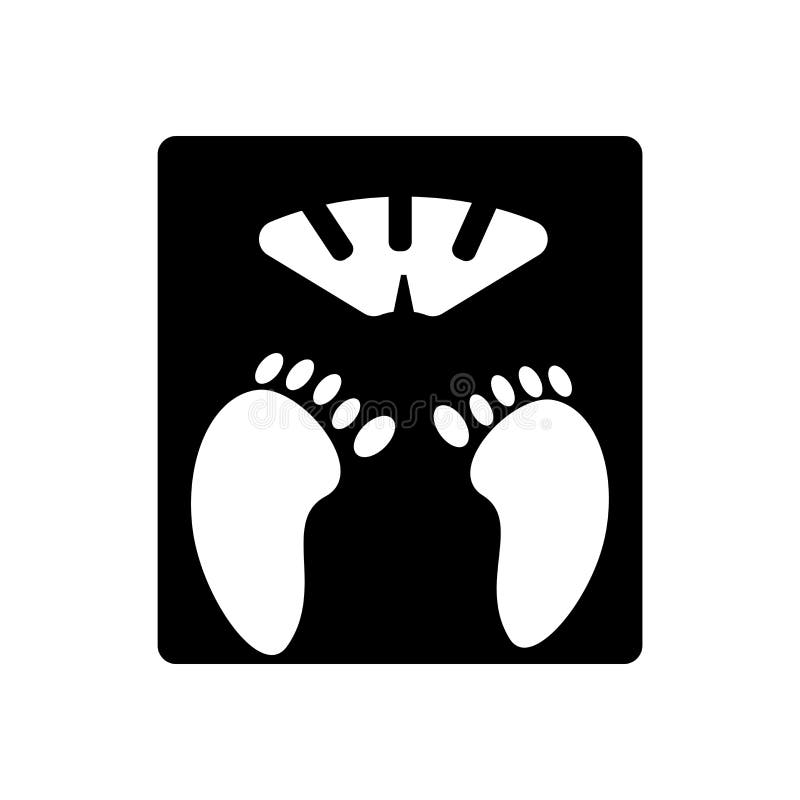 Scale Icon Vector Sign and Symbol Isolated on White Background, Scale ...