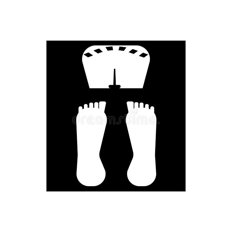 Scale Icon Vector Sign and Symbol Isolated on White Background, Scale ...