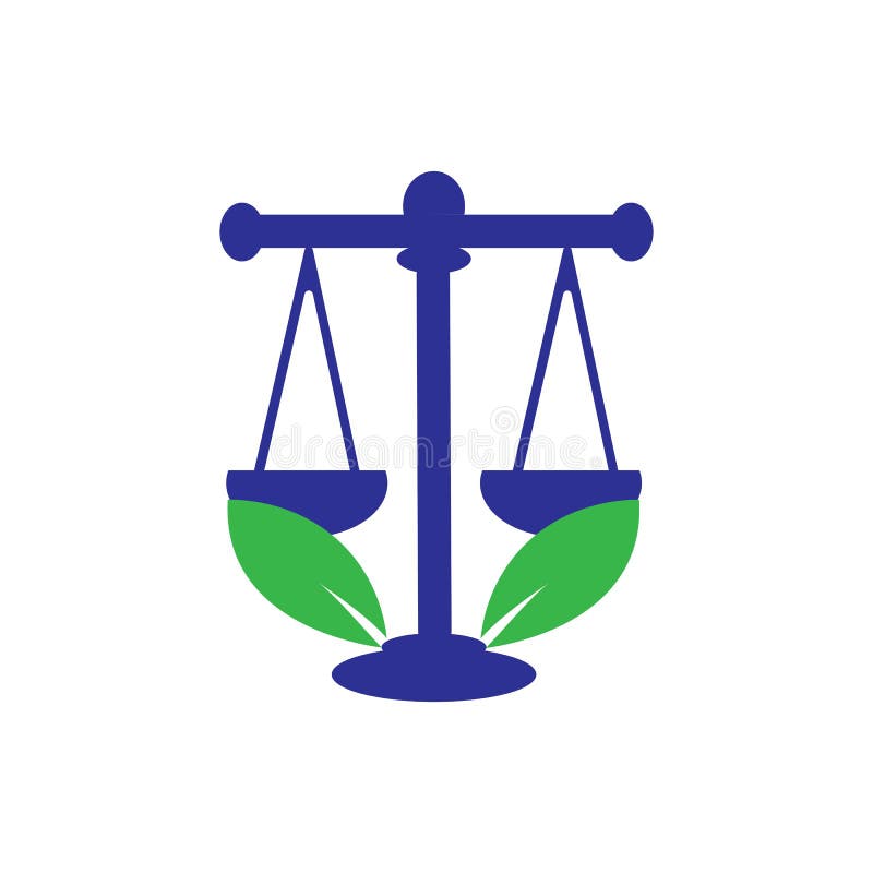 Scale Illustration Logo Vector Stock Vector - Illustration of jury ...