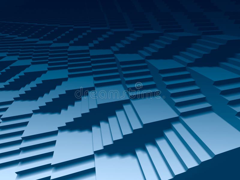 Scale infinite 3d illustrazione di stock. Illustrazione di upstairs ...