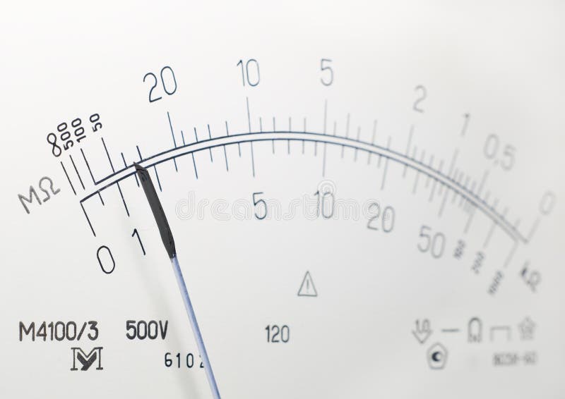 Scale of the instrument stock image. Image of measurement - 38309101