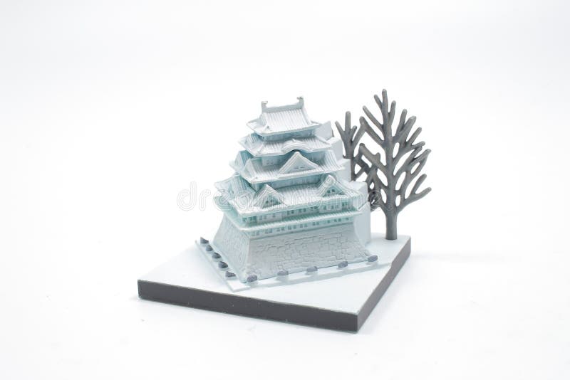 A Scale of the Japan Famous Buildings Model Editorial Stock Photo ...