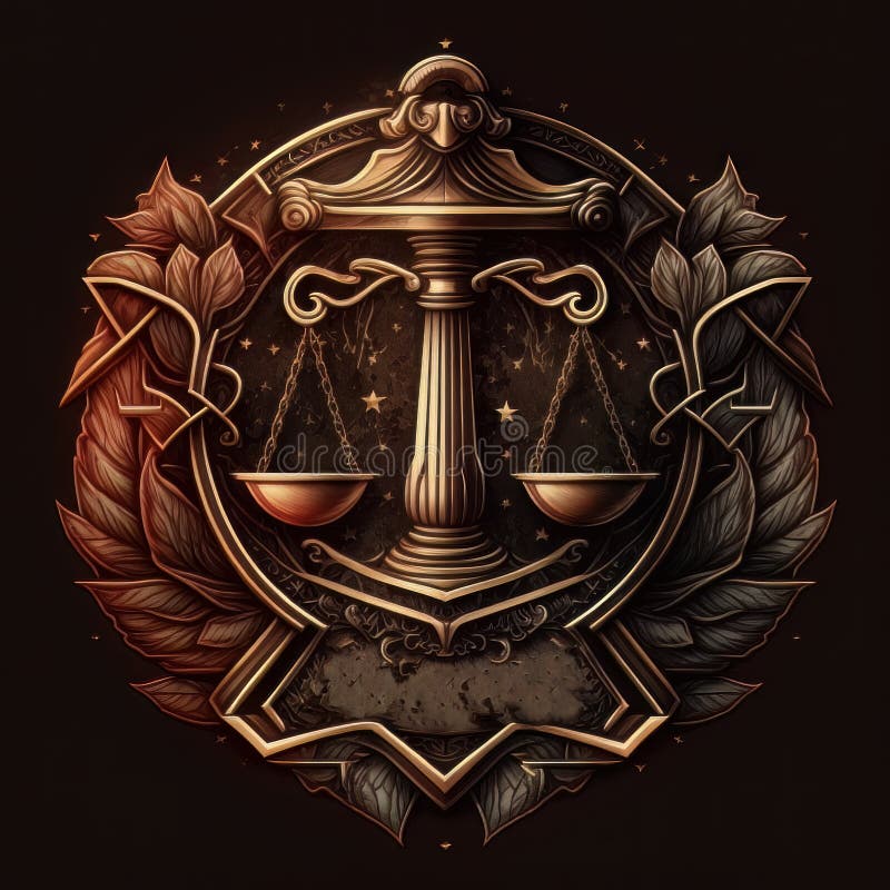 Scale of justice stock illustration. Illustration of lawyer - 275170615