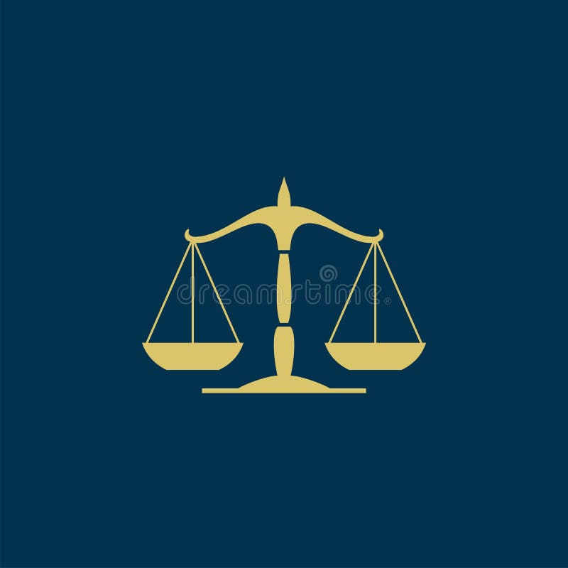 Scale of Justice Logo Template Illustration Design. Vector EPS 10 Stock ...