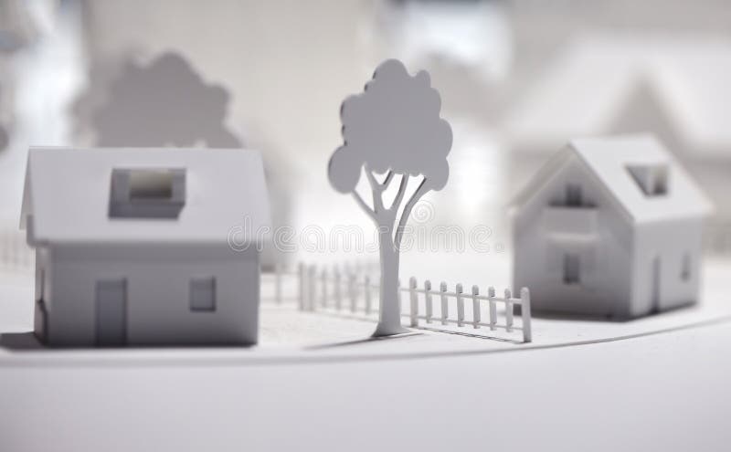 Scale Model Building stock photo. Image of closeup, design - 90474922