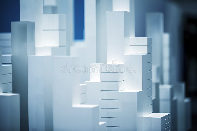 Scale Model Building stock photo. Image of city, construction - 90475376