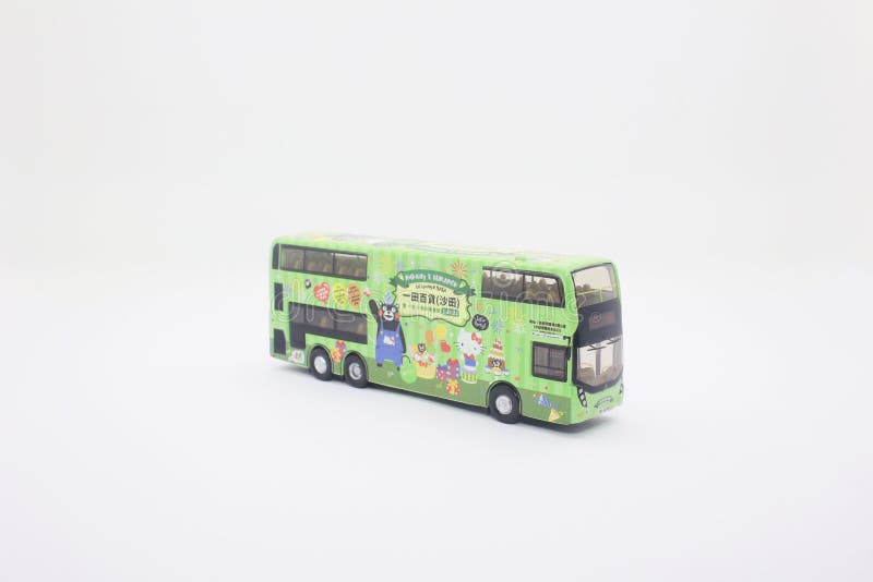 The Scale of Model Bus of Hk 14 April 2019 Editorial Image - Image of ...