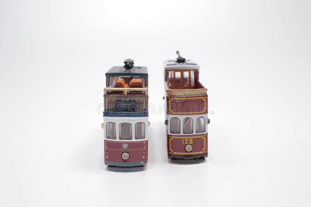 A Scale of the Model Classical Tram Editorial Photo - Image of wheels ...