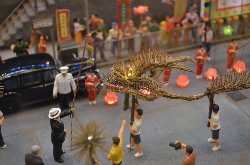 Scale Model and Figure , the City Life Editorial Stock Image - Image of ...