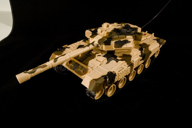 Scale Model of a German Tank Stock Photo - Image of soldier, camouflage ...