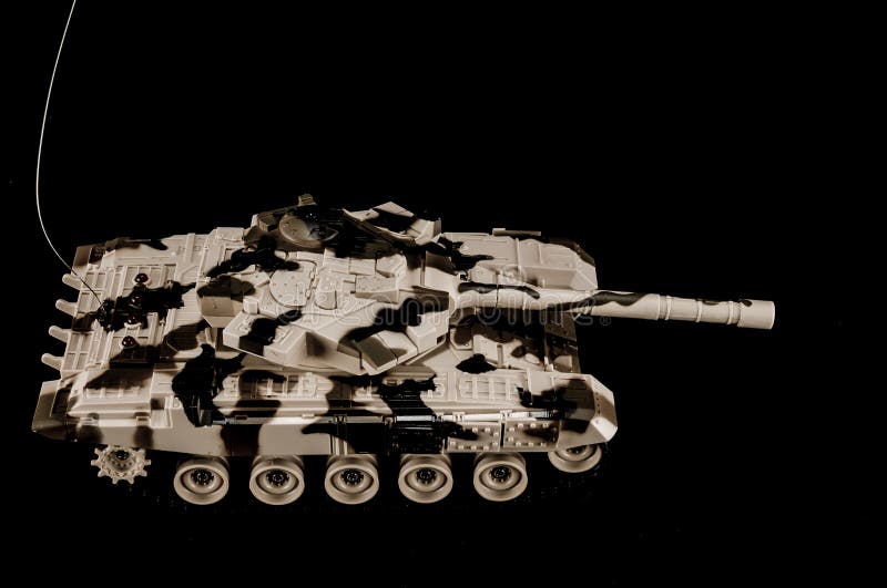 Scale Model of a German Tank Stock Photo - Image of fight, conflict ...