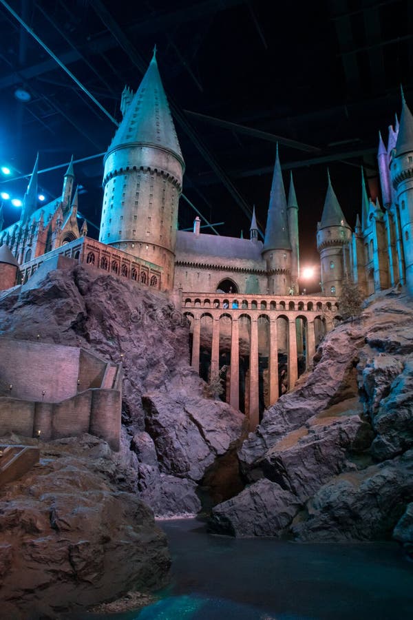 Hogwarts Scale Model Detail Editorial Photography - Image of london ...