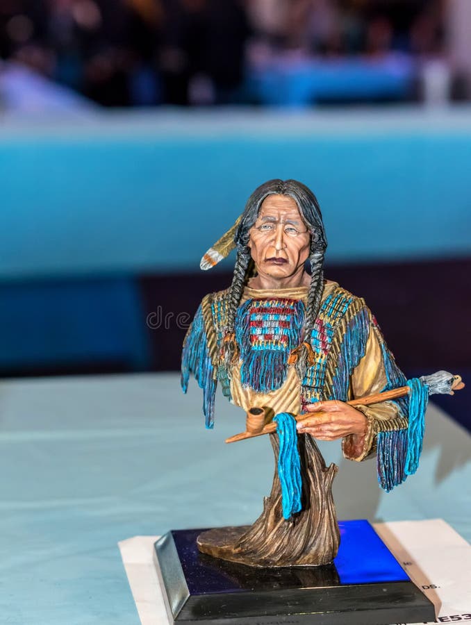 Scale Model of Sioux Indian Stock Photo - Image of hobby, toys: 119118568