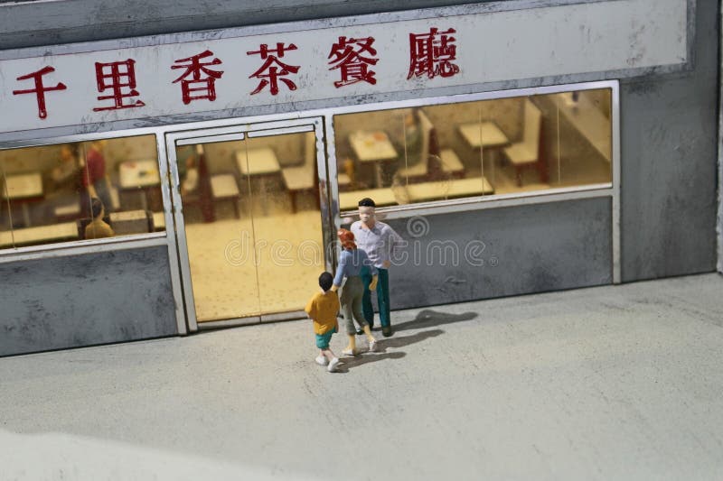 The Scale of Modern , the Miniature Model Editorial Photo - Image of ...