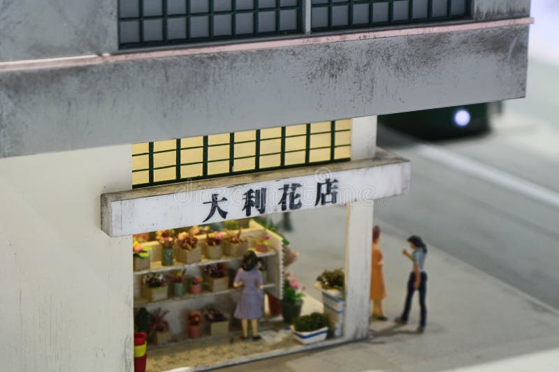 The Scale of Modern , the Miniature Model Editorial Stock Photo - Image ...