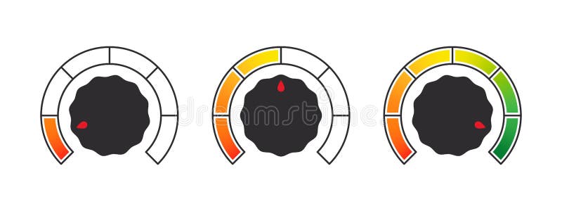 Scale from Performance Measurement. Adjustment Dial. Control Knob or ...