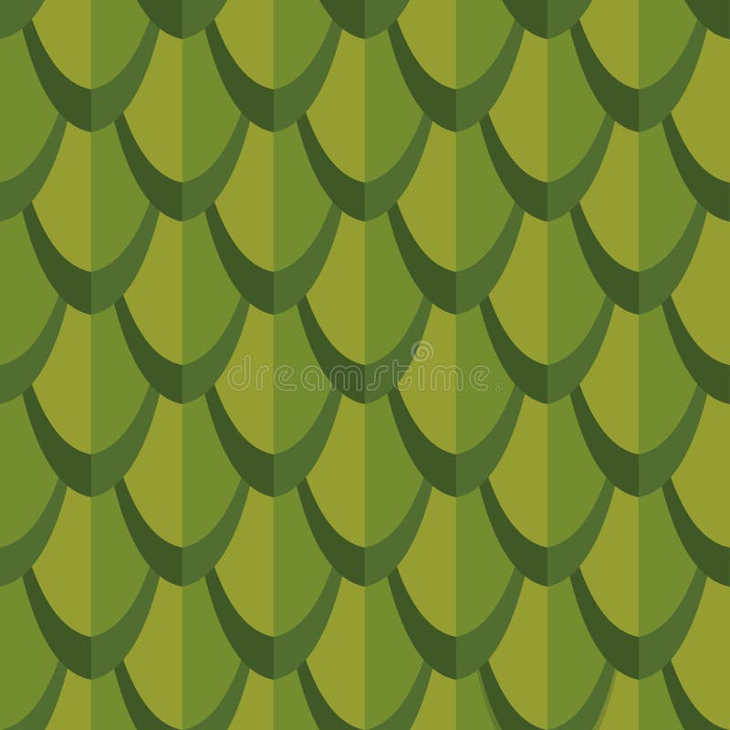 Scale seamless pattern stock illustration. Illustration of flat - 120159620