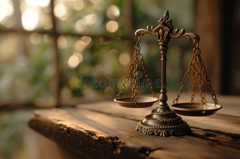 A Scale Sitting on Top of a Wooden Table. Perfect for Measuring and ...