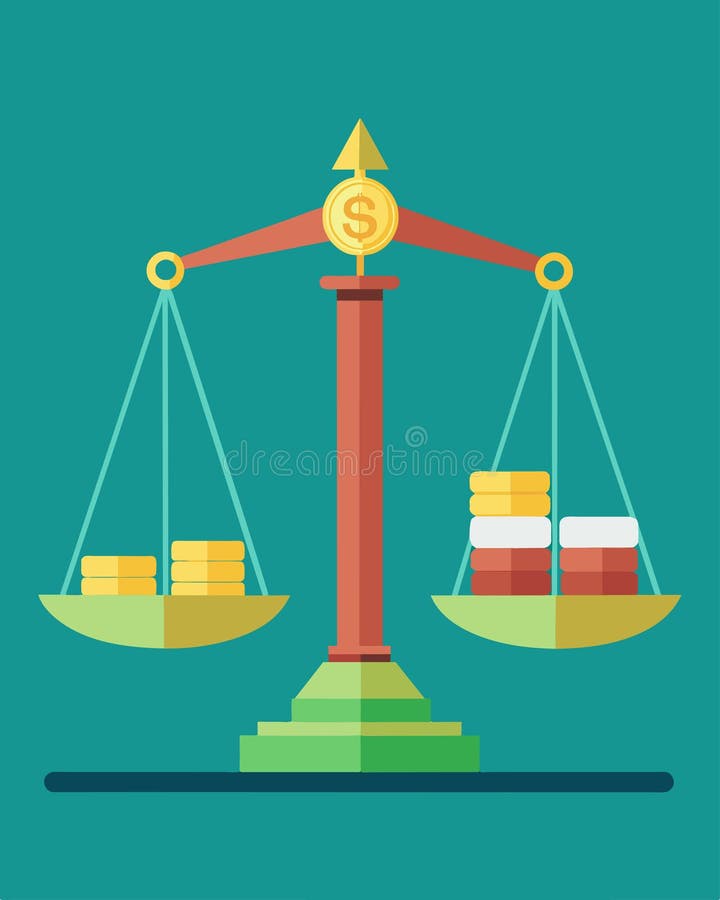 Unbalanced Scale Stock Illustrations – 727 Unbalanced Scale Stock ...