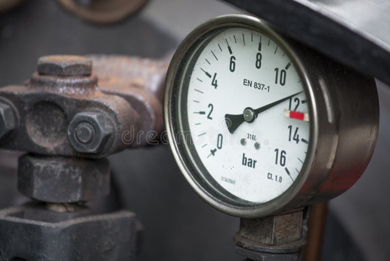 Scale to Measure Pressure stock photo. Image of indicator - 45024830