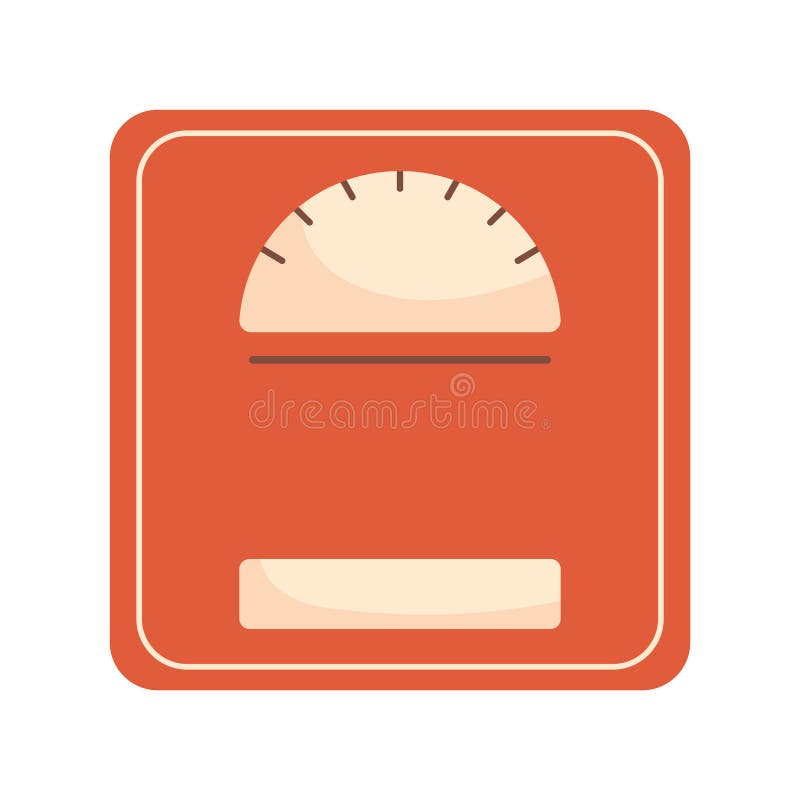 Scale top view stock illustration. Illustration of obesity - 339384915