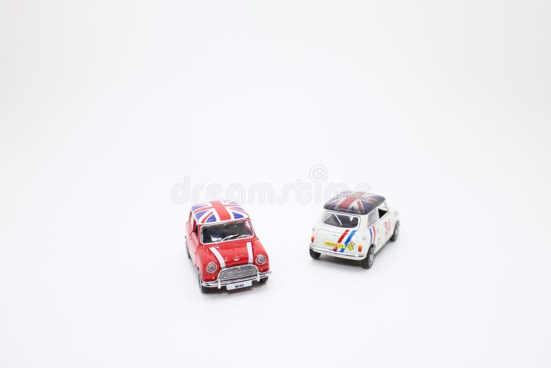 A Scale of Toy Car of Mini Cooper Editorial Stock Photo - Image of ...