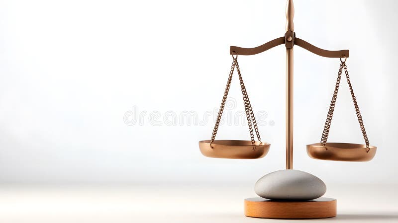 A Scale with Two Sides, One Side is Empty and the Other Side is Full ...