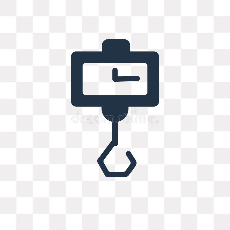 Scale Vector Icon Isolated on Transparent Background, Scale Tra Stock ...