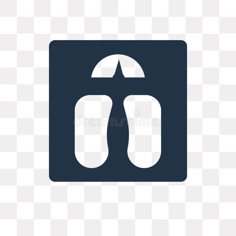 Scale Vector Icon Isolated on Transparent Background, Scale Tra Stock ...